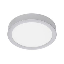 Briloner LED-Deckenleuchte 'Fire' chromfarben matt &Oslash; 22,5 x 3,2 cm 1600 lm