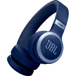 JBL On-Ear-Kopfh&ouml;rer "LIVE 670NC", blau, B:7,3cm H:7,3cm T:3,7cm, Kopfh&ouml;rer, Bluetooth On-Ear-Kopfh&ouml;rer