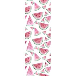 Vinyltapete queence "Bieth", rosa, B:0,9m L:2,5m, Vinyl, Tapeten, 90x250cm, selbstklebend, kinderleichte Anbringung,, Sticker