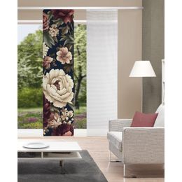 Schiebegardine Vision S "LAZLO", multicolor, B:60cm H:260cm, Polyester, Polyester, Gardinen, digital bedruckt