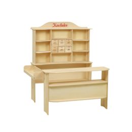 Kaufladen Roba "Verkaufsstand, Natur", beige (natur), Kaufl&auml;den, KinderB:107cm H:120cm T:95cm, B:107cm H:120cm T:95cm