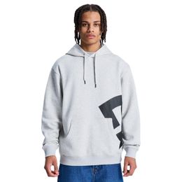 Hoodie DC Shoes "Lanai", Herren, Gr. L, light erdgrau, Obermaterial: 55% Walkfrottier, 25% Walkfrottier, 20% Microfaser;, Sweatshirts Hoodie