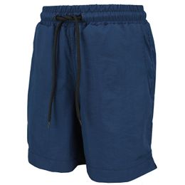 Badehose AQUARTI "Badehose Jungen Badeshorts mit Taschen Schnelltrocknend", Kinder, Gr. 140, N-Gr, blau (dunkelblau), Obermaterial: 100% Polyester PES., Badehosen Badehose