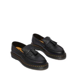 Slipper Dr. Martens "Adrian", Herren, Gr. 39, schwarz, Leder, Schuhe Slipper, Chunky Slipper, Halbschuh, Loafer mit modischer Tassel