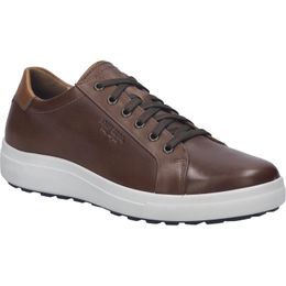 Sneaker Josef Seibel "Maddox 05, castagne-kombi", Herren, Gr. 46, braun (castagne, kombi), Obermaterial: 100% Rindsleder Leather cow., Schuhe Sneaker