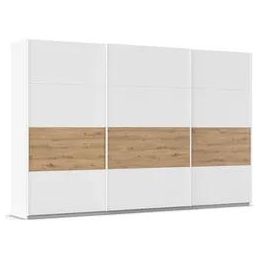 Schwebet&uuml;renschrank Rauch "Kleiderschrank Schrank Garderobe Ankleide Schlafzimmerschrank CORTONA", wei&szlig; (alpinwei&szlig;, eiche artisan), B:360cm H:229cm T:62cm, Holzwerkstoff, Schr&auml;nke, Schwebet&uuml;renschrank, inkl. Inneneinteilung, 2 Stoffboxen extra Einlegeb&ouml;den MADE IN GERMANY