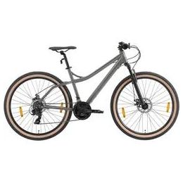 Mountainbike Bikestar Gr. 43, gr&uuml;n, Fahrr&auml;der, 43cm, 27,5 Zoll (69,85cm), f&uuml;r Damen und Herren, Kettenschaltung
