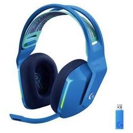 Logitech Gaming G733 LIGHTSPEED On Ear Headset Funk 7.1 Surround Blau Lautst&auml;rkeregelung Gaming