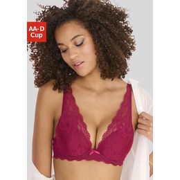 Petite Fleur Push-up-BH pink Gr. 75AA. Vergr&ouml;&szlig;ert Optisch Die B&uuml;ste und mit B&uuml;gel