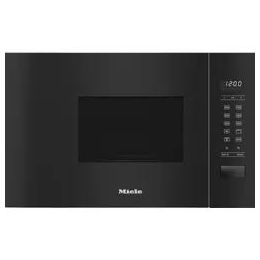 Miele Einbau-Mikrowelle "M 2234 SC", schwarz (obsidianschwarz), B:59,5cm H:37,2cm T:31cm, Mikrowellen