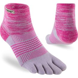 injinji Trail Midweight Mini Crew Bekleidung Damen blau M