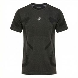 asics Road Seamless SS Top Bekleidung Herren schwarz L