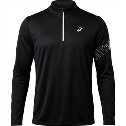 asics Icon LS 1/2 Zip Top Bekleidung Herren schwarz XL