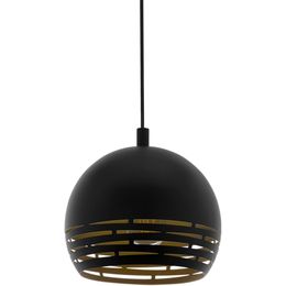 Eglo Pendelleuchte "CAMASTRA", gold (schwarz, goldfarben), 1, &Oslash; 22,5cm H: 110cm, 1 Stk., Leuchten, H&auml;ngeleuchte, H&auml;ngelampe, dimmbar, Pendelleuchte
