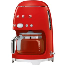 Smeg Filterkaffeemaschine "DCF02RDEU", rot, 4, Kaffeemaschinen, Filterkaffeemaschine