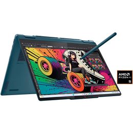 Lenovo Convertible Notebook "Yoga 7 2-in-1 14AKP10", blau (tidal teal), 16 GB RAM 512 GB SSD, Ryzen&trade; AI 5, Windows11Home, Notebooks, Convertible Notebook