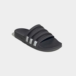 Badesandale adidas originals "ADILETTE OG CF BADESCHLAPPEN", Gr. 48,5, utility schwarz, core schwarz, ftwr wei&szlig;, Synthetik, Schuhe Badesandale, Badelatschen