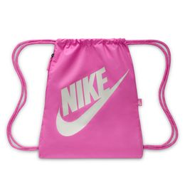 Turnbeutel Nike Sportswear "NK HERITAGE DRAWSTRING", Kinder, playful pink, playful pink, summit wei&szlig;, Kunstfaser, Taschen Turnbeutel, sportlicher Stil, f&uuml;r Fitness und sportliche Aktivit&auml;ten