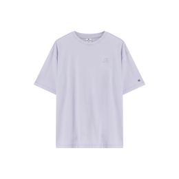 T-Shirt Champion "ICONS WASH Oversize T-Shirt", Damen, Gr. L, lva, Obermaterial: 100% Baumwolle, normal, Rundhals, Shirts T-Shirt, Kurzarm, f&uuml;r sportliche Aktivit&auml;ten und Freizeit, Rundhalsausschnitt