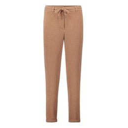 BETTY & CO Relaxhose BETTY & CO "Casual-Hose mit Struktur", Damen, Gr. 38, EURO, beige, Obermaterial: 100% Polyester PES., Hosen Relaxhose