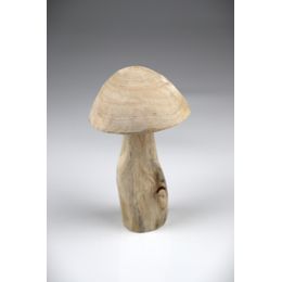 Dekoobjekt AM Design "Dekofigur aus Holz", braun, B:9cm H:15cm, Holzwerkstoff, Dekofiguren, Dekoobjekt, 2er Set, BxH: 9x15 cm