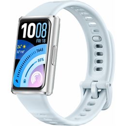 Huawei Fitnessuhr "Band 11 Pro", blau, silber, 1,62 &Prime;, Smartwatches, Superhelles, gro&szlig;es Display, Autonomes GPS und Schlaftracking, Fitnessuhr