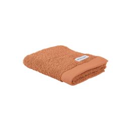 G&auml;stehandtuch Tom Tailor "G&auml;stetuch Color Bath Guest Towel 1er Pack" Gr. S, orange (koralle), B:30cm, Obermaterial: 100% Baumwolle CO., Handt&uuml;cher, G&auml;stehandtuch