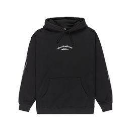 Kapuzensweatshirt Quiksilver "Stretch Tribal", Herren, Gr. XS, schwarz, Obermaterial: 50% Walkfrottier, 30% Walkfrottier, 20% Microfaser;, Sweatshirts Kapuzensweatshirt