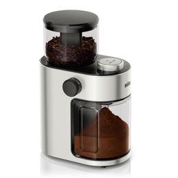 Braun Kaffeem&uuml;hle "Fresh-Set Kaffeem&uuml;hle KG 7070 - 15 Einstellungen, 220 g Beh&auml;lter", schwarz, B:13cm H:27cm T:19cm, Kaffeem&uuml;hlen, 2-12 Kaffeetassen Einstellungen, &Uuml;berhitzungsschutz, Kaffeem&uuml;hle