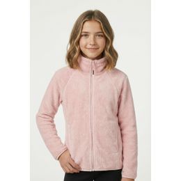 Fleecejacke Icepeak "KEENE JR", Kinder, Gr. 164, light pink, Fleece, Obermaterial: 100% Polyester, Jacken Fleecejacke, f&uuml;r Kinder und Jugendliche, schnell trocknendes Material