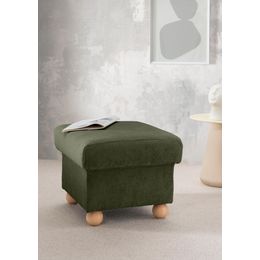 Hocker Home Affaire "Torello", gr&uuml;n, B:56cm H:46cm T:56cm, 100% Polyester, Hocker, Hocker