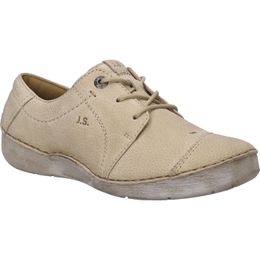 Schn&uuml;rschuh Josef Seibel "Fergey 20, beige", Damen, Gr. 42, beige, Obermaterial: 100% Rindsleder Leather cow., Schuhe Schn&uuml;rschuh