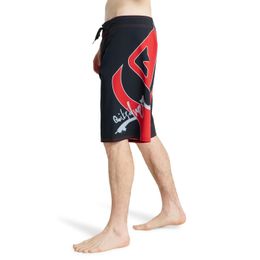 Boardshorts Quiksilver "YG Surfsilk Interceptor 21", Herren, Gr. 28(XS), high risk rot, Obermaterial: 88% Microfaser, 12% Elasthan;, Hosen Boardshorts