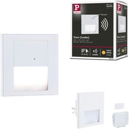 Paulmann LED Einbauleuchte "LED Wandeinbauleuchte Tsaro eckig 80x36mm", wei&szlig;, 1, H: 8cm, 1 Stk., Leuchten, LED Einbauleuchte
