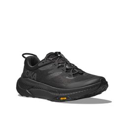 Trailrunningschuh Hoka One One "M TRANSPORT GORE-TEX", Herren, Gr. 44,5, schwarz, schwarz, Synthetik, Textil, Schuhe Trailrunningschuh, wasserdicht