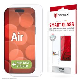 Displex Displayschutzglas "Smart Glass Screen Protector", transparent, B:11cm H:1,2cm T:19,5mm, Displayfolien, Displayschutzfolie, Schutzfolie, Bildschirmschutz, kratz- & sto&szlig;fest, Displayschutzglas