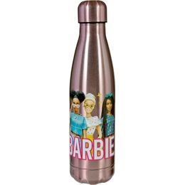 Isolierflasche Scooli "Barbie", Kinder, Gr. 450ml, rosa (barbie), Edelstahl, Trinkflaschen Isolierflasche