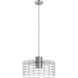 Eglo H&auml;ngeleuchte "MILLIGAN", bunt (silberfarben), &Oslash; 48cm H: 110cm, 1 Stk., Leuchten, H&auml;ngeleuchte aus Stahl - exkl. E27 - 40W, H&auml;ngeleuchte