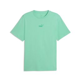 T-Shirt Puma "Essentials Small No. 1 Logo T-Shirt Herren", Damen, Gr. L, mint jelly gr&uuml;n, Obermaterial: 100% Baumwolle. Rippe: 20% Polyester, 80% Baumwolle, clean, regular fit, Rundhals, Shirts T-Shirt