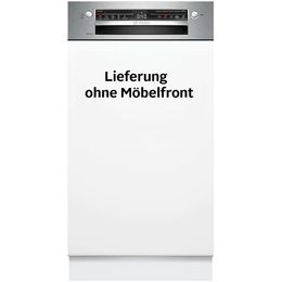Bosch teilintegrierbarer Geschirrsp&uuml;ler "SPI2HKS42E", Energieeffizienz: E (A-G), silber (wei&szlig;), B:44,8cm H:81,5cm T:57,3cm, Geschirrsp&uuml;ler, Ger&auml;uschreduktion bis zu 30 Minuten dank Silence on demand