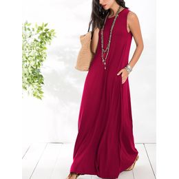 Milan Kiss Kleid in Bordeaux - 64% | Gr&ouml;&szlig;e L | Damen-kleider