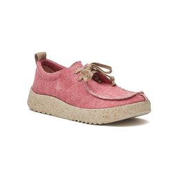 Comfortfusse Schn&uuml;rschuhe in Rot - 65% | Gr&ouml;&szlig;e 37 | Damen-schnuerschuhe