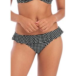 Freya Bikini-Hose "Check In" in Schwarz/ Wei&szlig; - 58% | Gr&ouml;&szlig;e XL | Damen-bademode