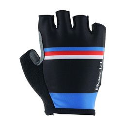 Roeckl Sports Fahrradhandschuhe "Heviz" in Schwarz/ Blau - 27% | Gr&ouml;&szlig;e 7 | Damenhandschuhe