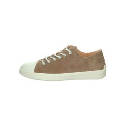 Think! Leder-Sneakers "Turna" in Taupe - 54% | Gr&ouml;&szlig;e 36 | Damen-sneakers
