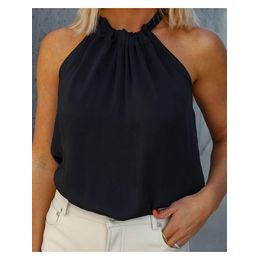 Milan Kiss Blusentop in Schwarz - 67% | Gr&ouml;&szlig;e XL | Damen-blusen