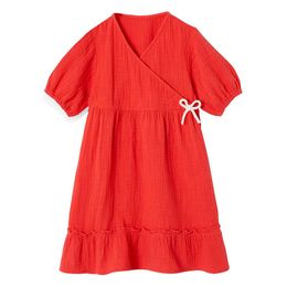 Vertbaudet Kleid in Rot - 47% | Gr&ouml;&szlig;e 104 | Kinderkleider
