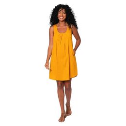 Aller Simplement Kleid in Gelb - 74% | Gr&ouml;&szlig;e 40 | Damen-kleider