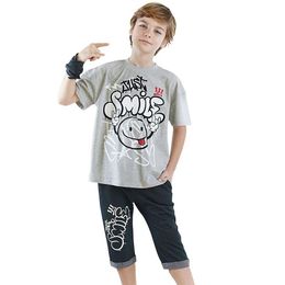 Denokids 2tlg. Outfit in Grau/ Schwarz - 81% | Gr&ouml;&szlig;e 110 | Kinder-oberteile