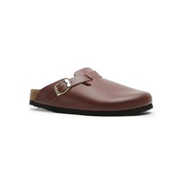 Comfortfusse Leder-Clogs in Braun - 58% | Gr&ouml;&szlig;e 43 | Damen-pantoletten